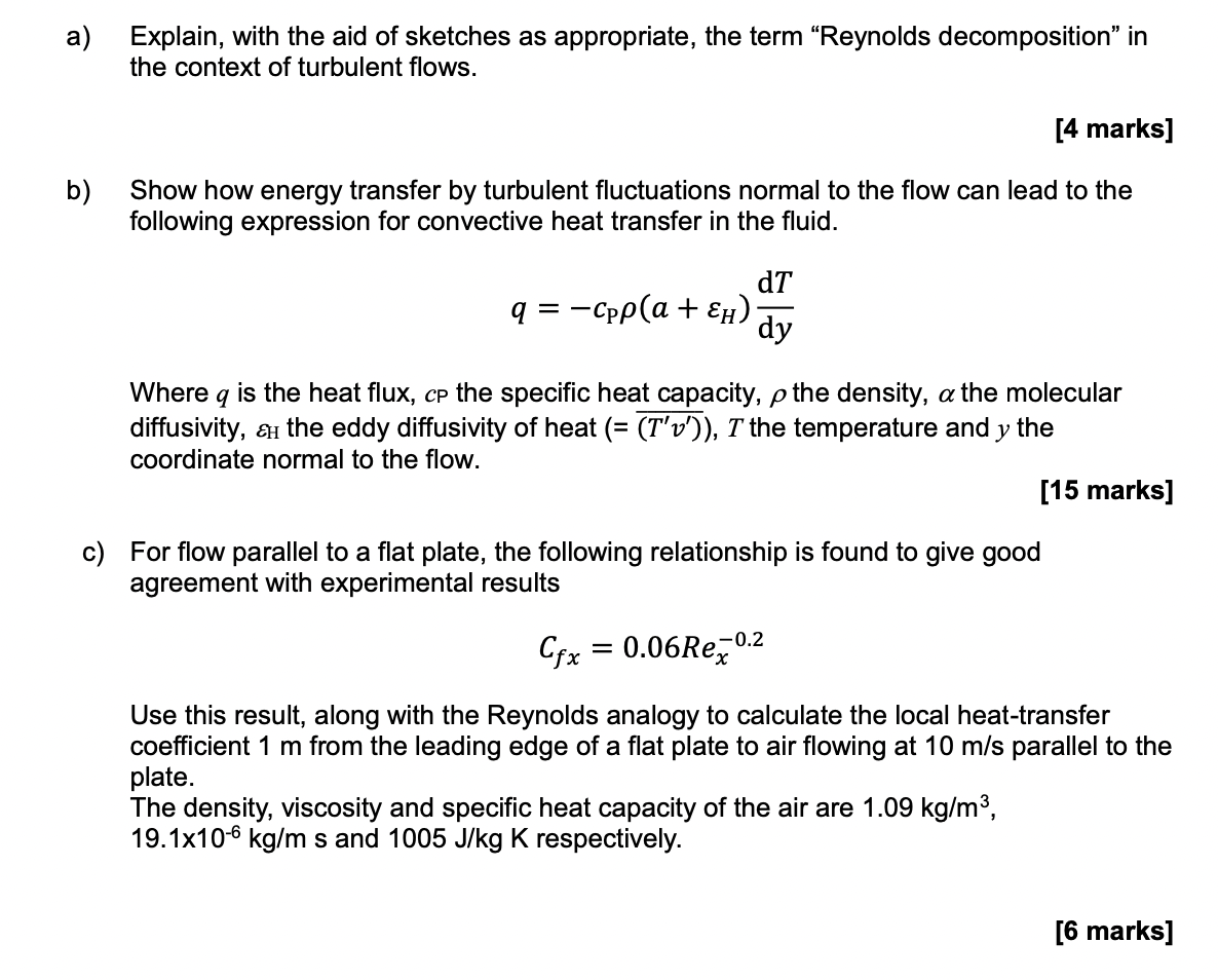 Solved Explain, with the aid of sketches as appropriate, the | Chegg.com