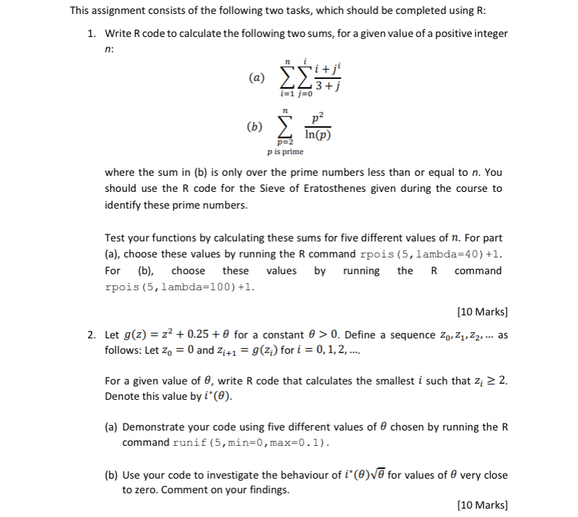 Solved Write R code for this question. Let g(z)=z2+0.25+θ | Chegg.com