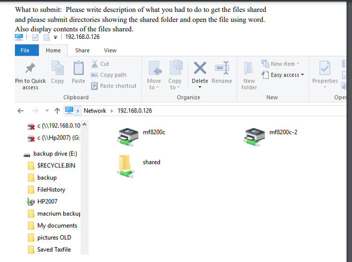Solved What steps do i need to do after installing Samba on | Chegg.com