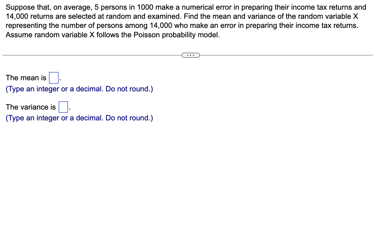 Solved Suppose that, on average, 5 persons in 1000 make a | Chegg.com