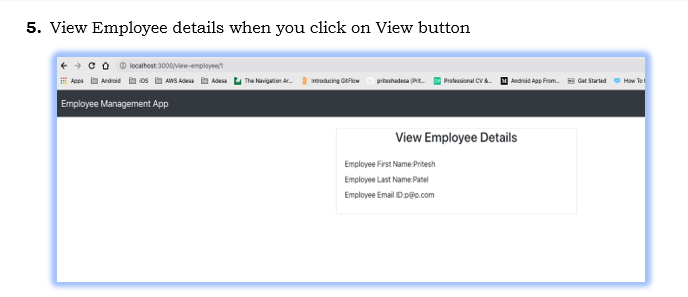 Solved PART – I: Creating NodeJS/Express/MongoDB Application | Chegg.com