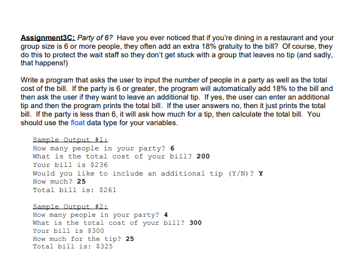 Solved I'm in a beginner's java class so please write the | Chegg.com