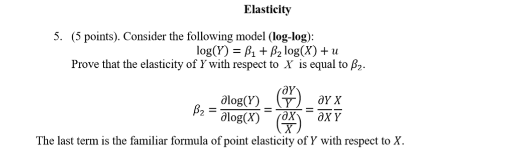 Solved Elasticity 5. (5 points). Consider the following | Chegg.com