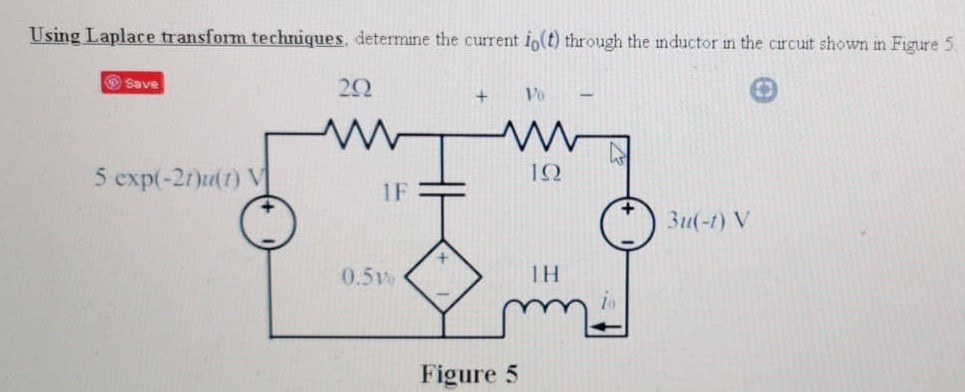 Solved Using Laplace transform techniques, determine the | Chegg.com