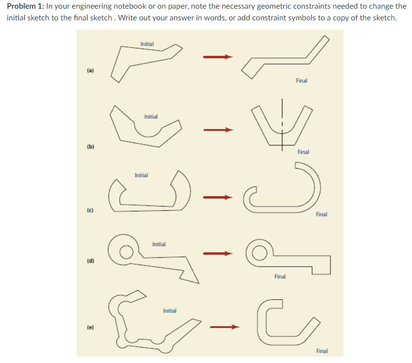 Solved Problem 1: In your engineering notebook or on paper, | Chegg.com