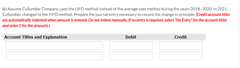 Solved Cullumber Company began operations on January 1, | Chegg.com