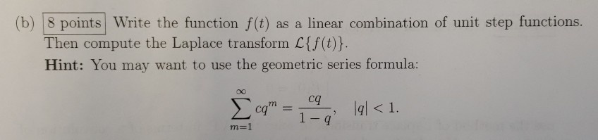 Solved 4. 14 points RLC Circuit with Square Wave forcing | Chegg.com