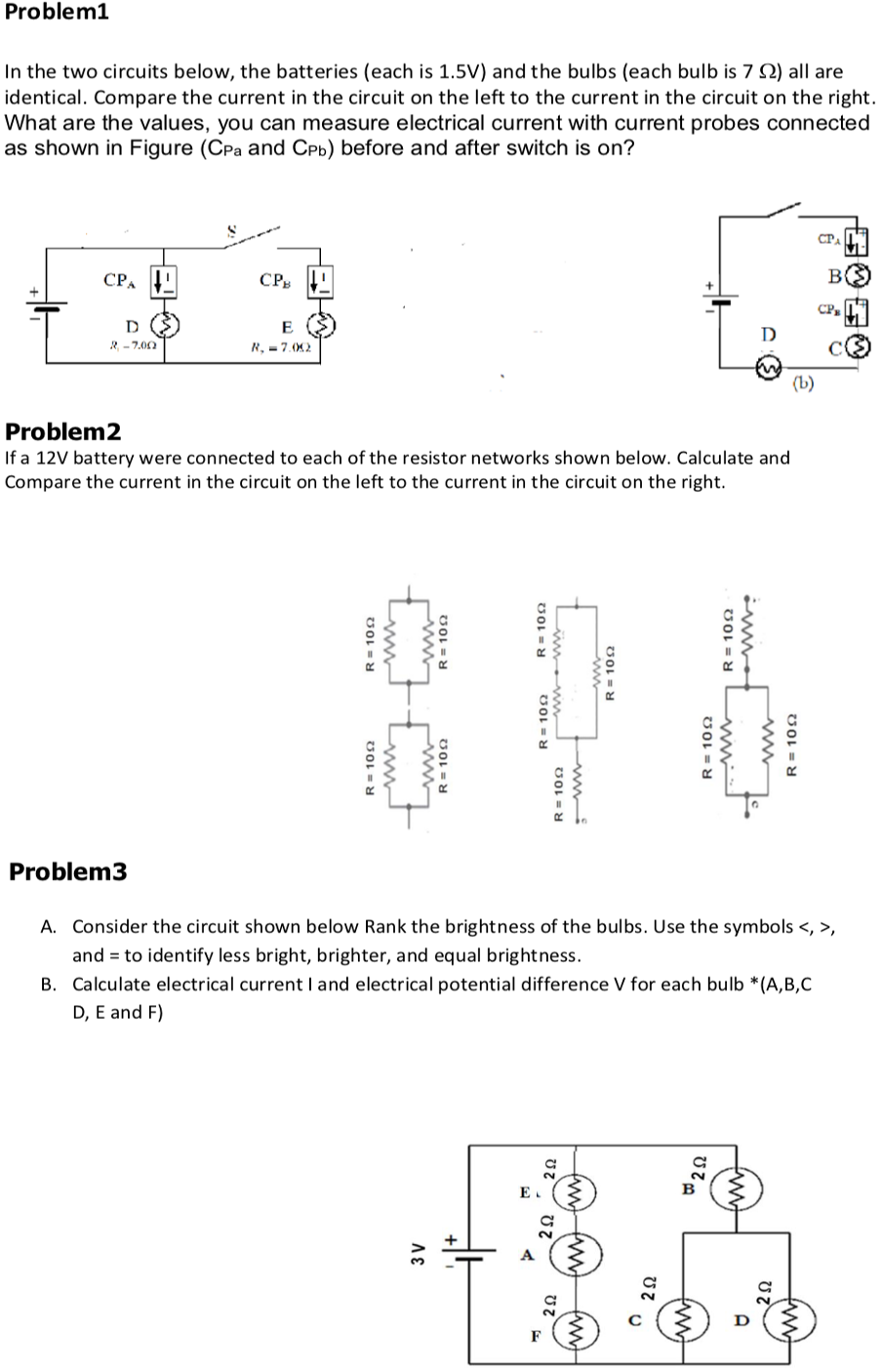 Solved In the two circuits below, the batteries (each is 1.5 | Chegg.com