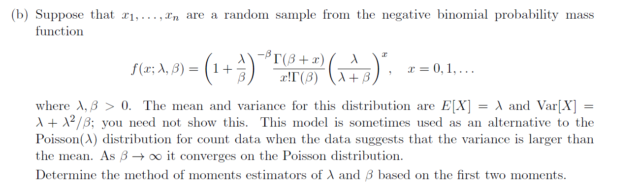 Solved Suppose that x1,…,xn are a random sample from the | Chegg.com