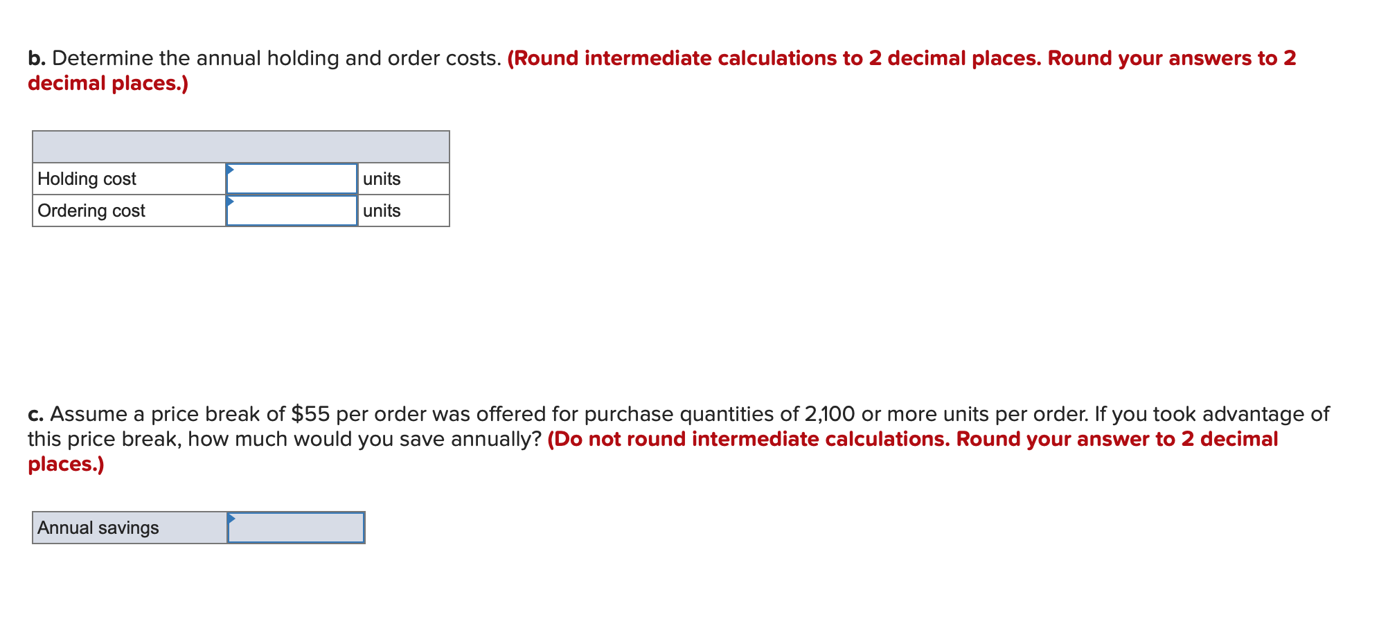 Solved Problem 11-15 (Algo) Given the following information, | Chegg.com