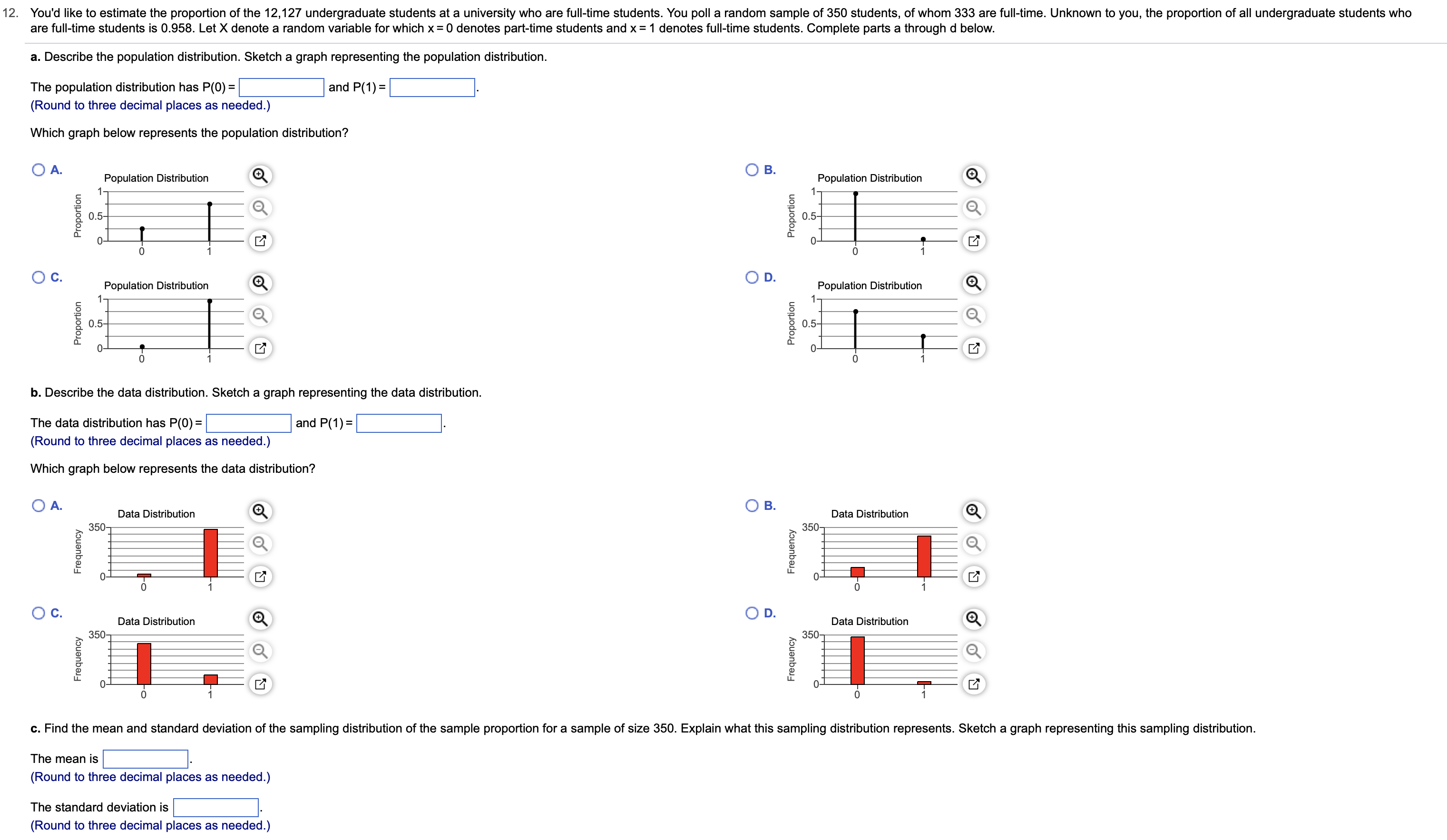 Solved b. Describe the data distribution. Sketch a graph | Chegg.com