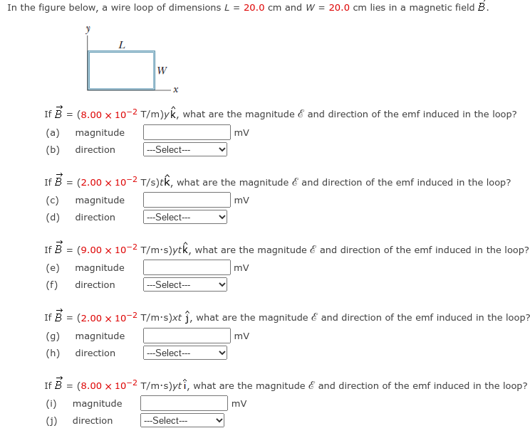 Solved In the figure below, a wire loop of dimensions L = | Chegg.com