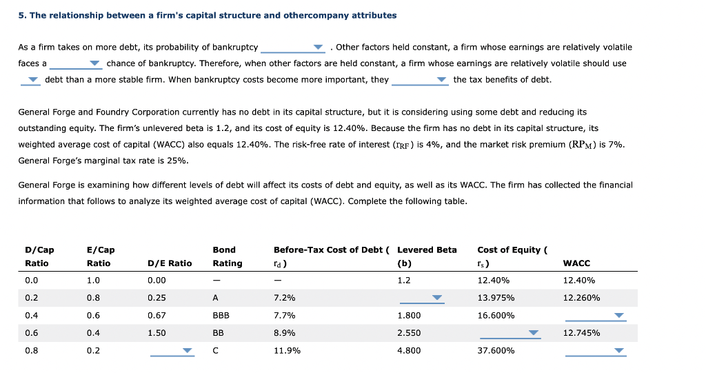 Solved Answer Options For Top Portion A Increase Or Chegg