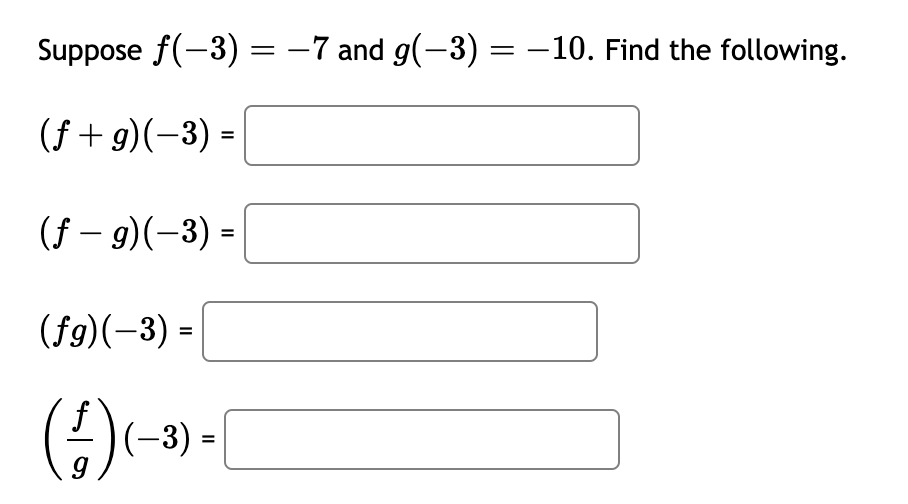 Solved Let F X 4x 3 And G X 4x2 4x After Simplifying
