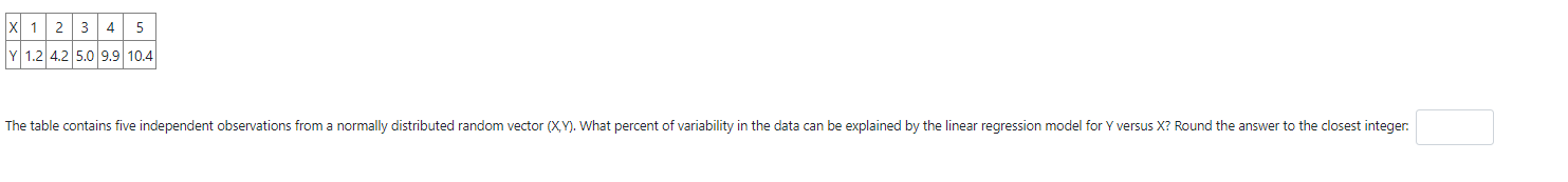 Solved \begin{tabular}{|c|c|c|c|c|c|} \hline X & 1 & 2 & 3 & | Chegg.com
