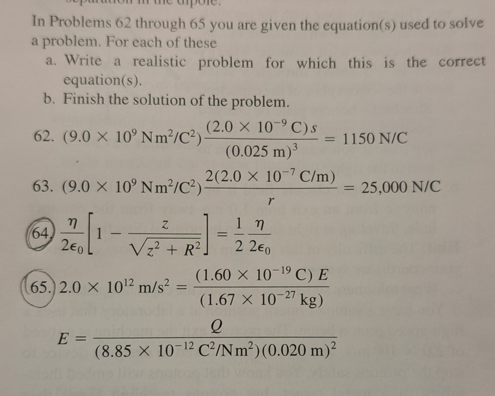 Solved Please only Questions 64 and 65. Please answer only | Chegg.com
