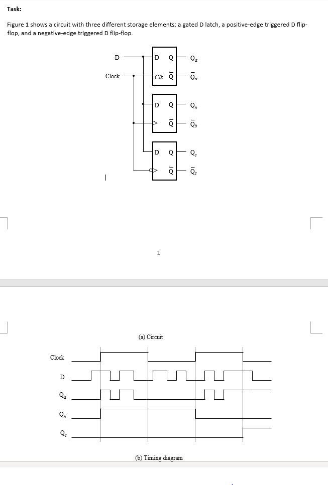 Solved Task: Figure 1 shows a circuit with three different | Chegg.com