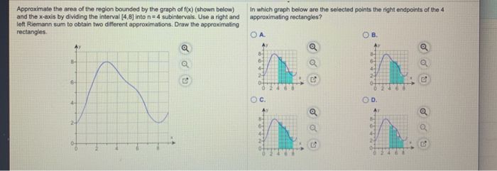 Solved Approximate the area of the region bounded by the | Chegg.com