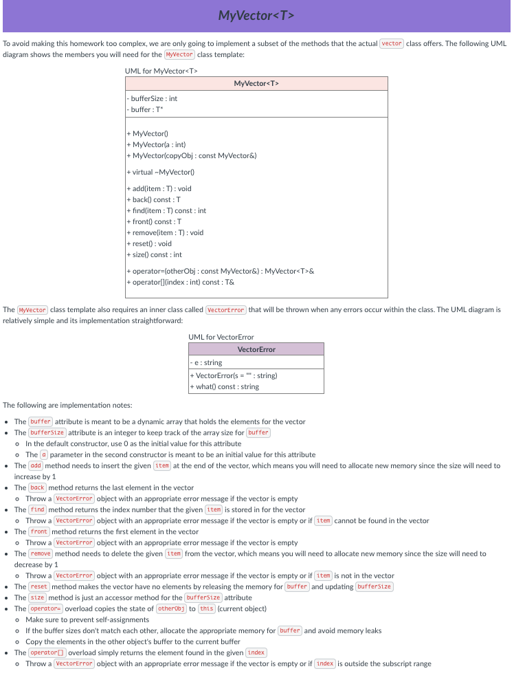 Solved My Little Vector Download the starting code file ↓ | Chegg.com