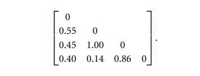 Solved For the following matrix, calculate the dissimilarity | Chegg.com