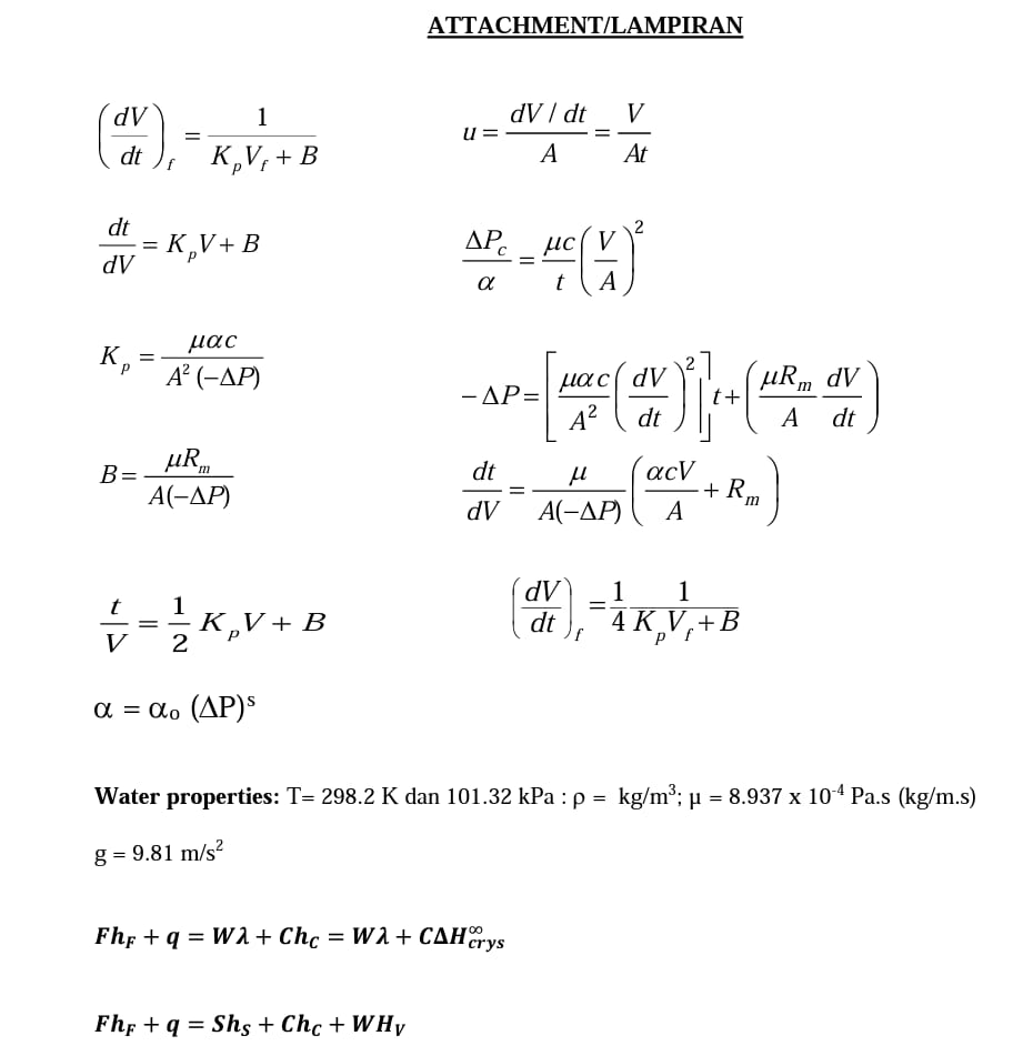 Solved ATTACHMENT/LAMPIRAN | Chegg.com