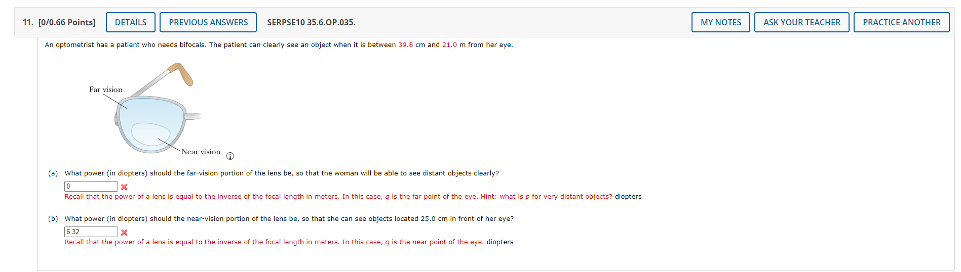 Solved 11. [0/0.66 Points] DETAILS PREVIOUS ANSWERS SERPSE10 | Chegg.com