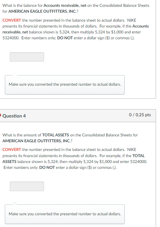 Solved What is the balance for Accounts receivable, net on | Chegg.com