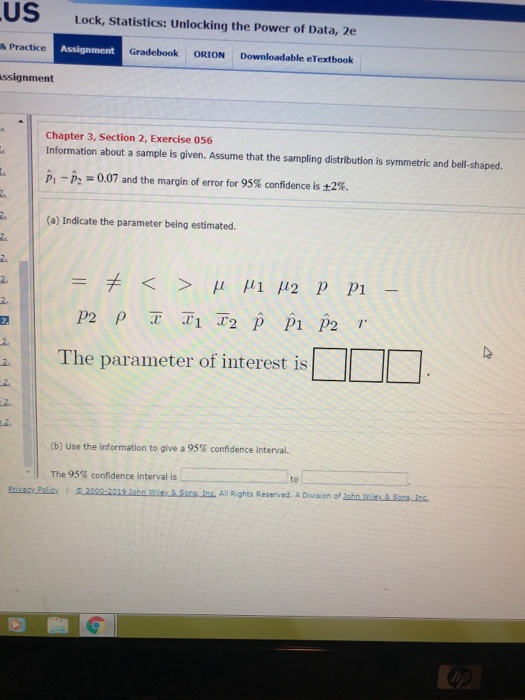 Solved US Lock, Statistics: Unlocking the Power of Data, 2e | Chegg.com