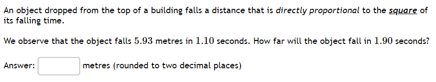 Solved An object dropped from the top of a building falls a | Chegg.com