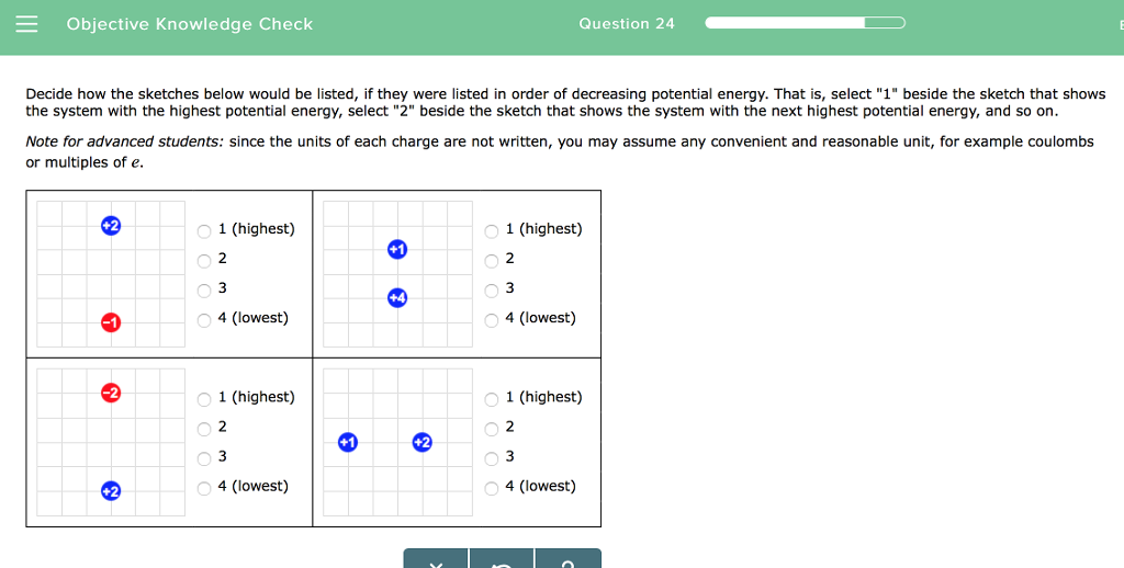 Solved Objective Knowledge Check Question 24 Decide how the | Chegg.com