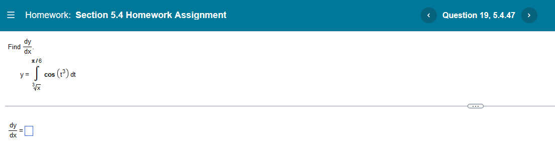 Solved Homework Section 5 4 Homework Assignment Question