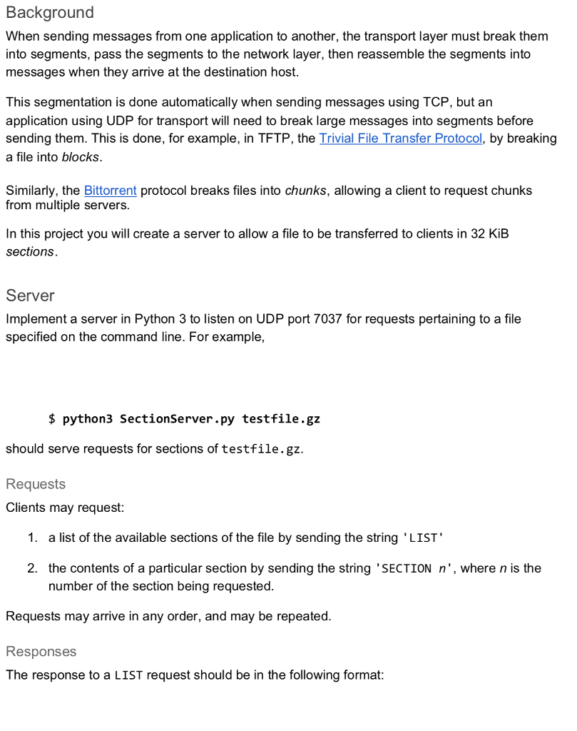 Background When sending messages from one application | Chegg.com