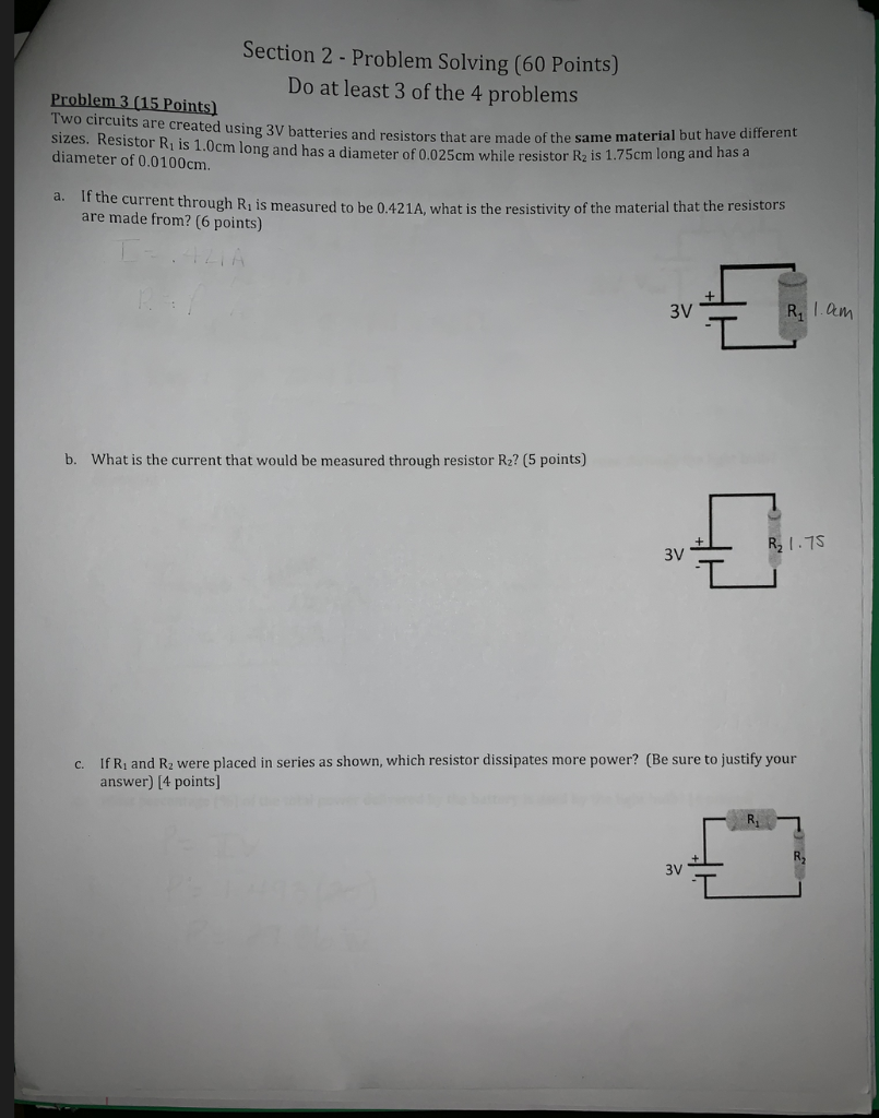 Solved Section 2- Problem Solving (60 Points) Do at least 3 | Chegg.com