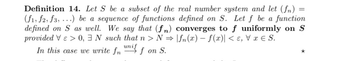 Solved Problem 164. Consider the sequence of functions (fn) | Chegg.com