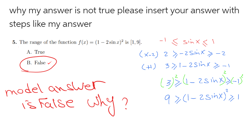 Solved why my answer is not true please insert your answer | Chegg.com