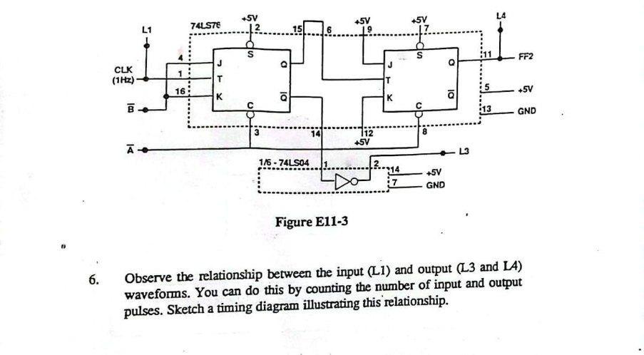 Solved Observe the relationship between the input (L1) and | Chegg.com
