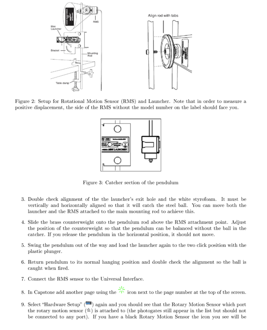 Figure 1: Photogate setup for velocity measurement 2. | Chegg.com