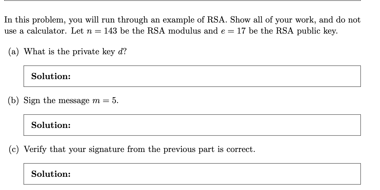 Solved In this problem, you will run through an example of | Chegg.com