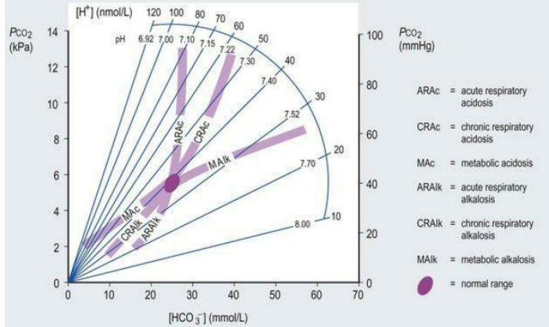 Solved HOW TO DIAGNOSE ACIDOSIS AND ALKALOSIS BASED ON THIS | Chegg.com