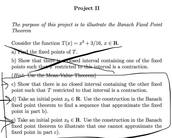 Solved Project II The purpose of this project is to | Chegg.com