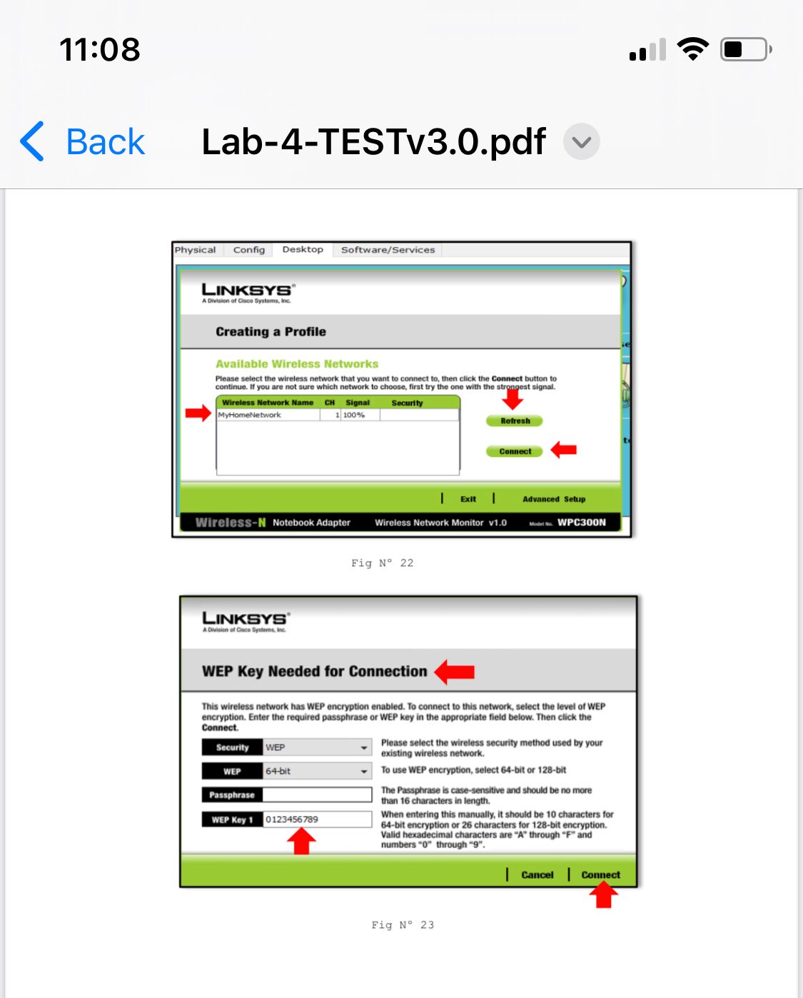 Solved Lab-4-TESTV3.0.pdf Fig N∘13 Fig N∘Step 2.3 Continue | Chegg.com