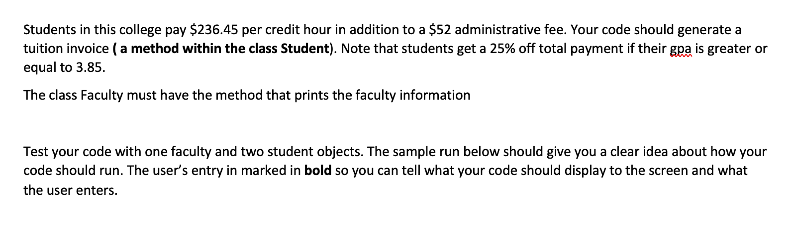 Solved Please write in java :) and make it into one .java | Chegg.com