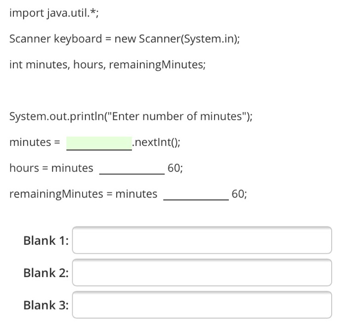 Solved import java.util.*; Scanner keyboard- new | Chegg.com