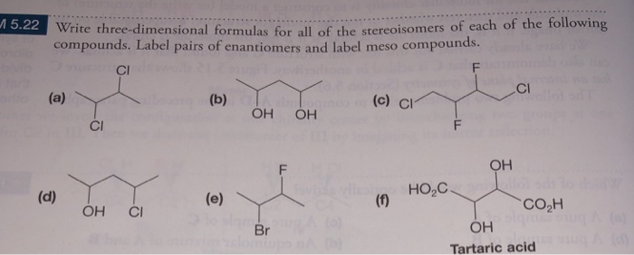 Solved write three-dimensional formulas for all of the | Chegg.com