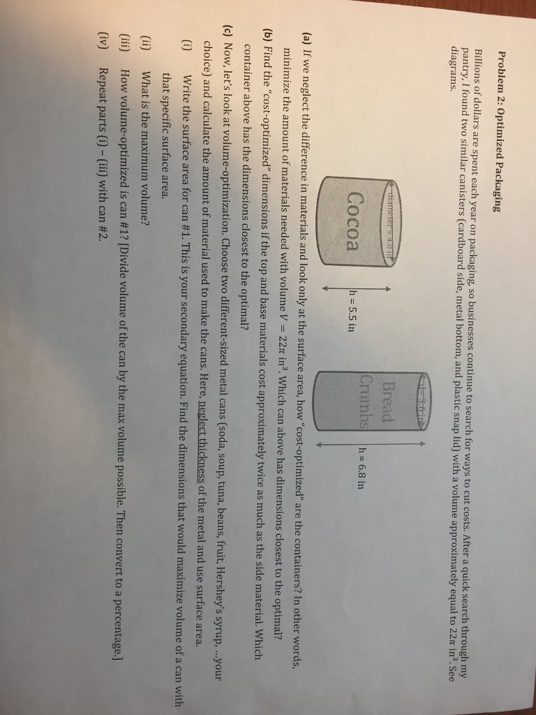 Solved Project Five: Imposters and Extreme Calculus Problem | Chegg.com