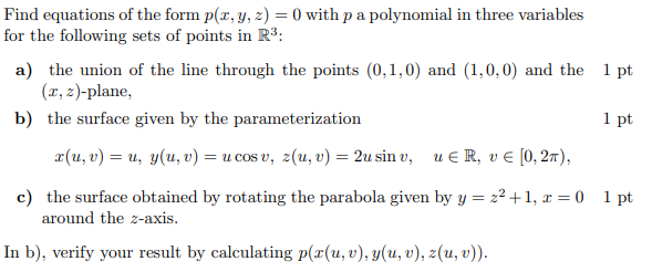 Solved Let K be the double cone surface in R3 given by | Chegg.com