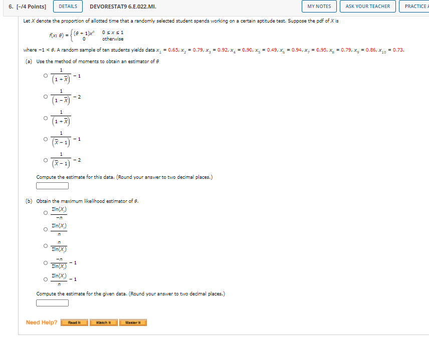 Solved 6 [ 14 Points] Details Devorestat9 6 E 022 Mi My
