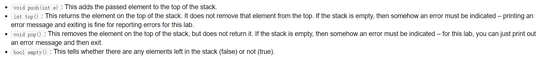 Solved Implement a postfix stack calculator for integers | Chegg.com