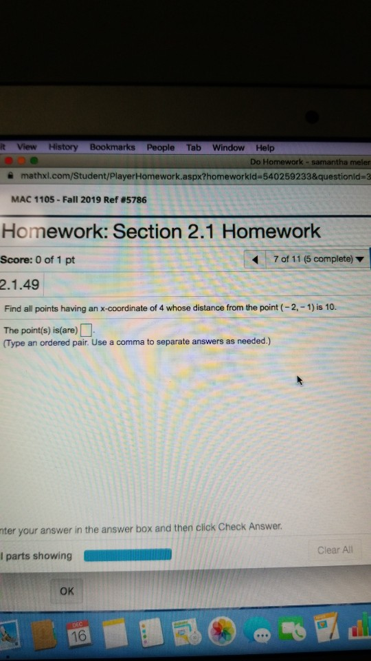 Solved Homework Section 2 1 Homework Mat Score 0 Of 1 Pt 5