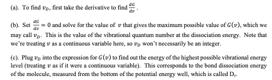 Solved G(v)=(v+21)ωe−(v+21)2ωexe(a). To find vD, first take | Chegg.com